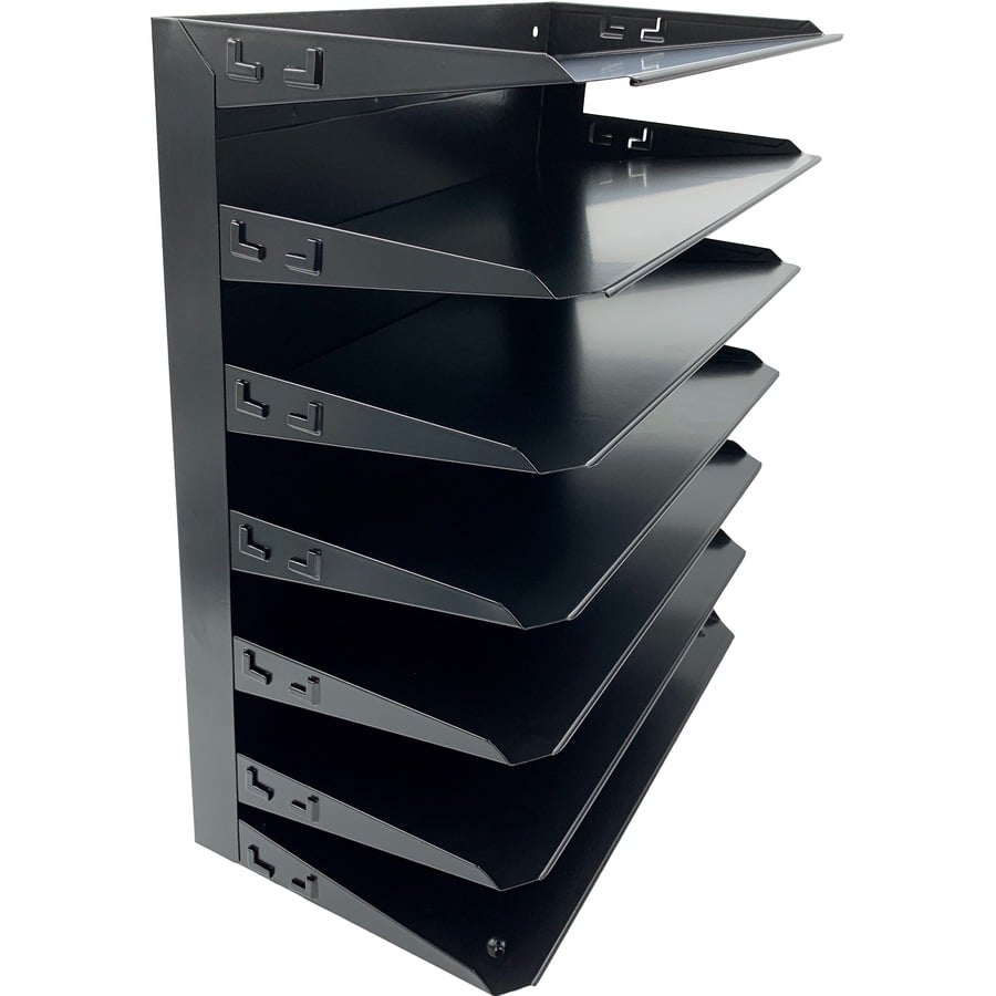 Huron Horizontal Slots Desk Organizer - 7 Compartment(s) - Horizontal ...