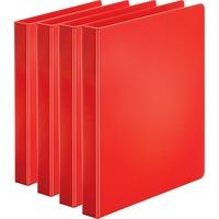 Business Source Basic Round Ring Binders - 1" Binder Capacity - Letter ...
