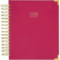 At-A-Glance Harmony Hardcover Daily Monthly Planner, Berry, Medium, 7 ...