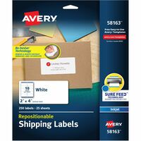 Avery 58163, Avery Repositionable Mailing Label, AVE58163, AVE (58163 ...