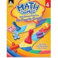 Shell Education Grade 4 Math Games Skills-Based Practice Book by Ted H ...