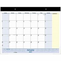 At-A-Glance QuickNotes Monthly Desk Pad Calendar, Standard