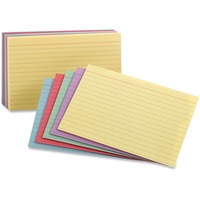 Oxford Color Index Cards - 3" x 5" - 100 lb Basis Weight OXF40280, OXF ...