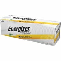 Energizer Industrial Alkaline D Batteries - For Multipurpose EVEEN95 ...
