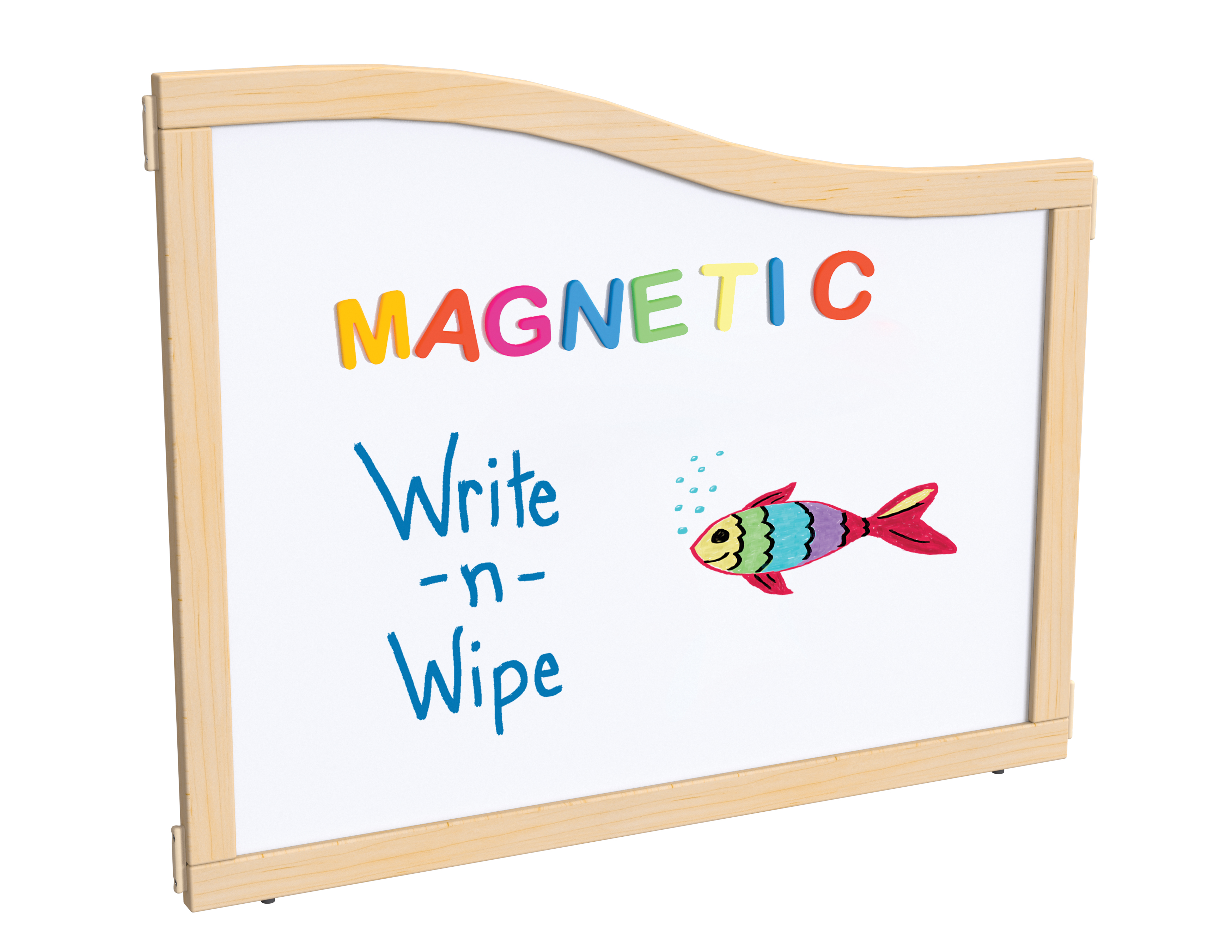 KYDZ Suite® Cascade Panel - E to T-height - 36" Wide - Magnetic Write-n ...