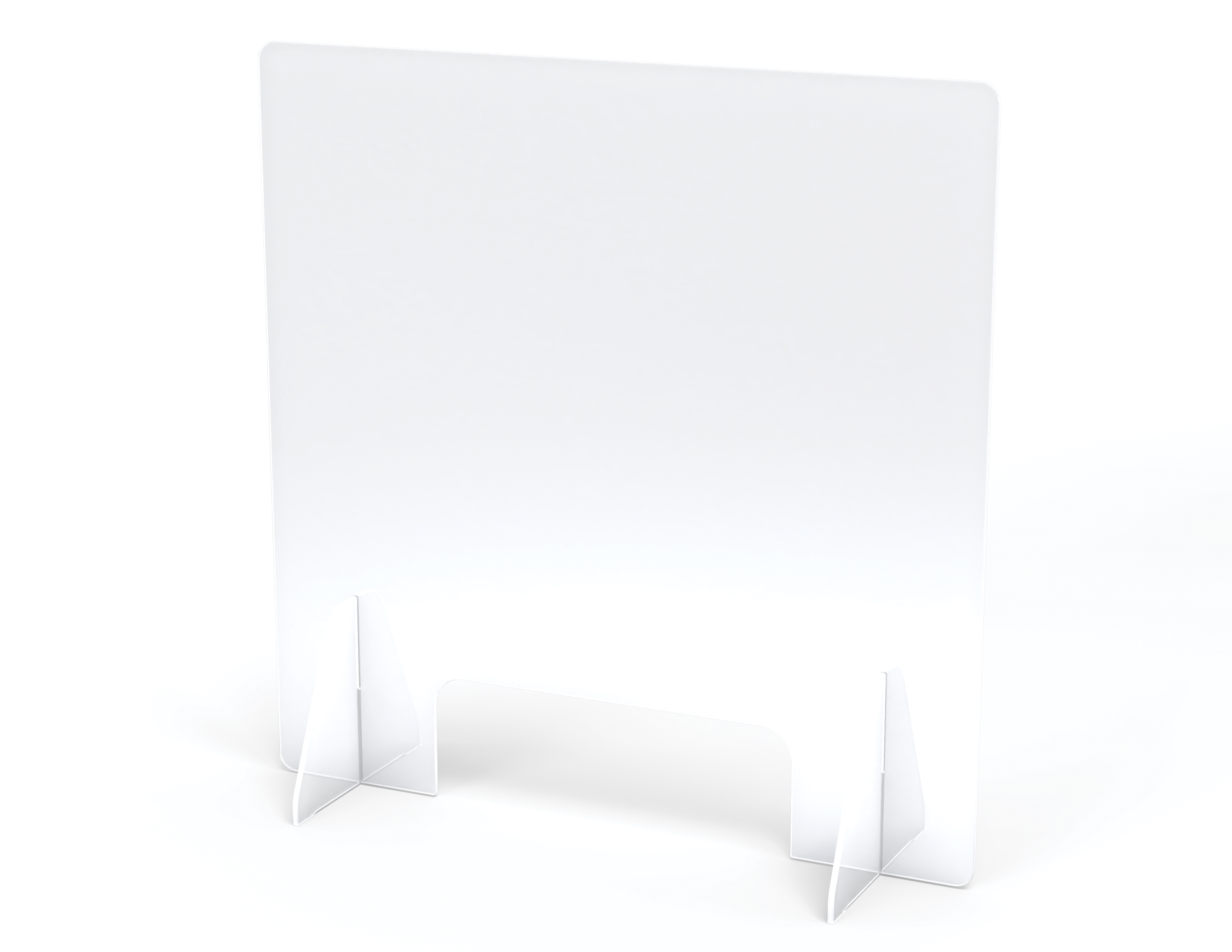 Jonti-Craft® See-Thru Table Divider Shields - 2 Station with Opening ...