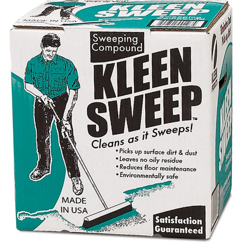Kleen Sweep Sweeping Compound - 50-Lb. Box