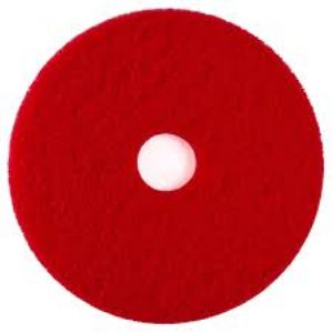 11" Red Floor Pad - Sani-Chem Cleaning Supplies
