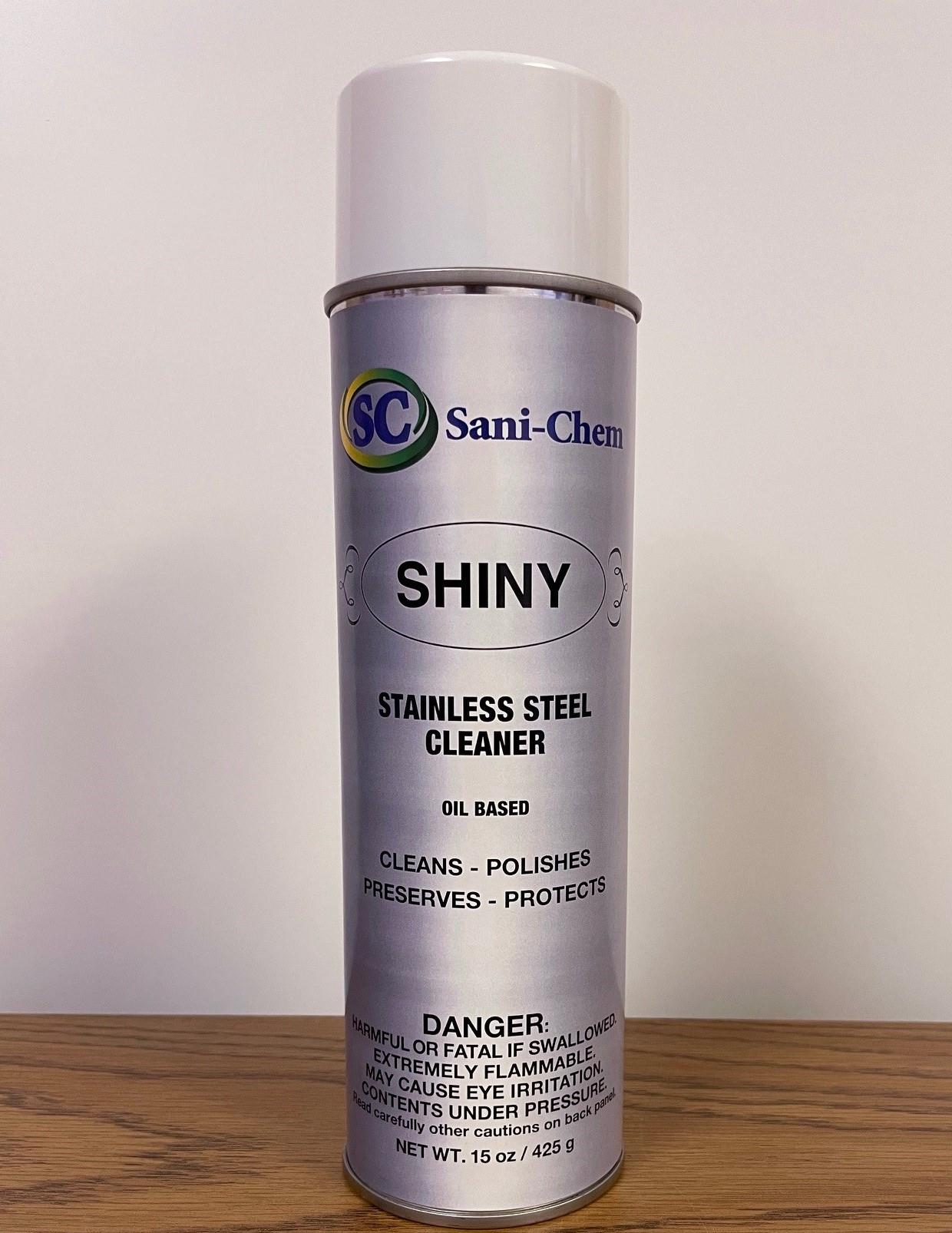 Shiny Stainless Steel Cleaner - Sani-Chem Cleaning Supplies