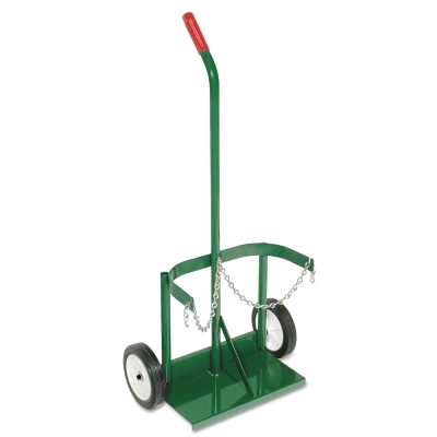 Dual-Cylinder Cart with Double-Reinforced Frame, 41 in H x 19 in W, 7 ...