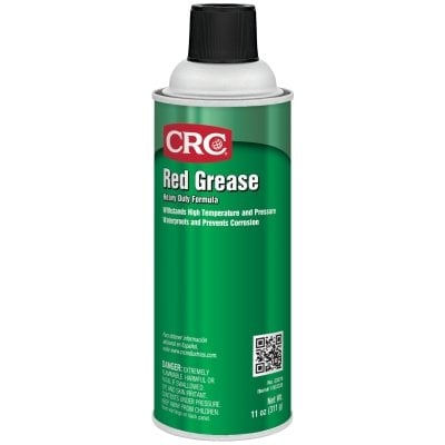 CRC® 03079, 16-Oz. Aerosol Red Grease Heavy Duty Formula ...