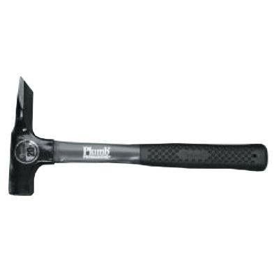 Plumb® 11502, 20Oz. Fiberglass Wide Bit Brick Hamme - AllianceSupply.com