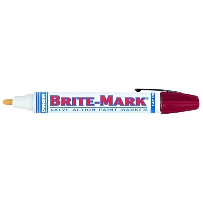 Dykem 40003, Black Brite Mark Paint Marker - AllianceSupply.com