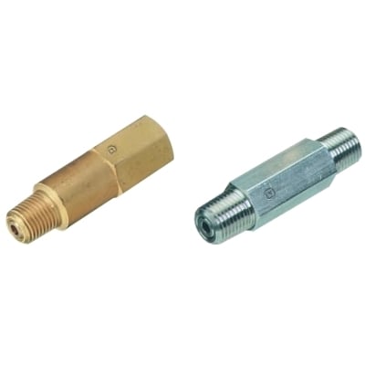 Inline NPT Check Valve, 1/4 in NPT, M/M, 3,000 PSI - TonerQuest