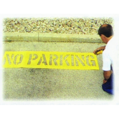 No Parking Stencil Kits, No Parking, 12 in - TonerQuest