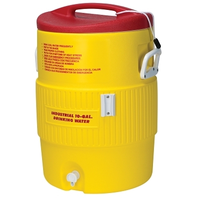Heat Stress Solution Water Coolers, 10 Gallon, Red and Yellow | Igloo ...