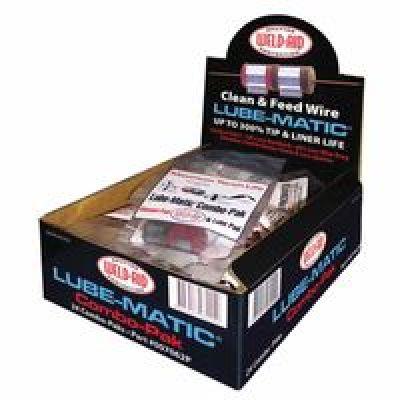 Lube-Matic Combo-Paks, 1 Red Wire Pad/1 Black Lube Pad - AllianceSupply.com