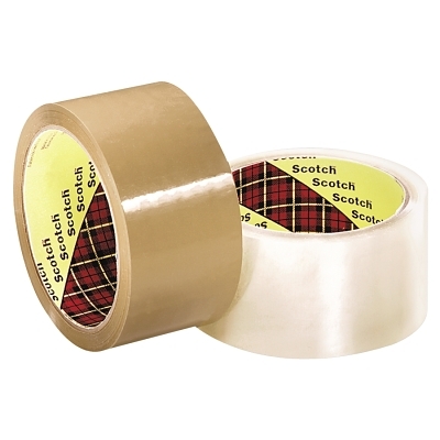 Industrial Box Sealing Tapes 371, 48mm x 50 m, Clear - Reliable Paper