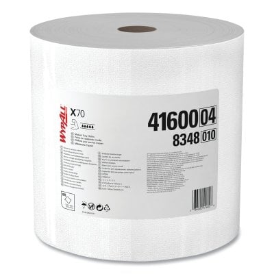 Kimberly-Clark Professional 41600, 12"X13.4" White Jumbo Rag-On-A-Roll ...