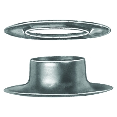 3/8" BRASS GROMMET & PLAIN WASHER - The Office Group