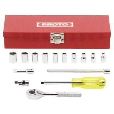 Proto® 47112, Torqueplus? 15 Pc Socket Set - AllianceSupply.com