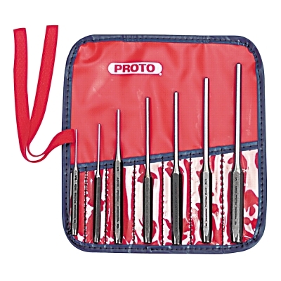 Proto® 49007, 7 Piece Punch/Roll Pin Set - AllianceSupply.com