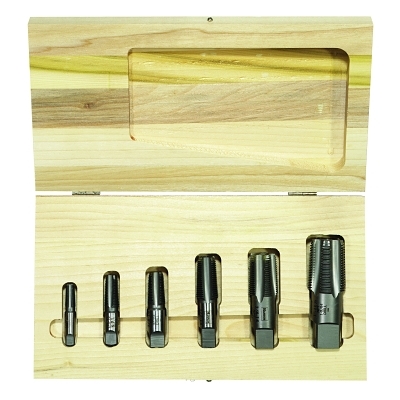 Irwin Hanson® 1921, Carbon Steel Taper Pipe Tap Set - AllianceSupply.com