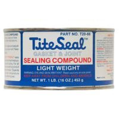 Tite Seal Light Weight Gasket & Joint Sealing Compound, 1 lb Can ...