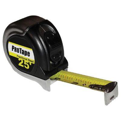 U.S. Tape 53725, 25' Construction Grade Tape Measure Easy Point B ...