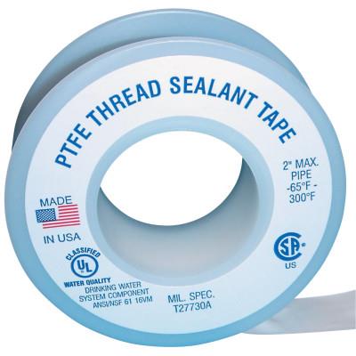 Thread Seal Tapes, 520 in L X 1/2 in W - AllianceSupply.com