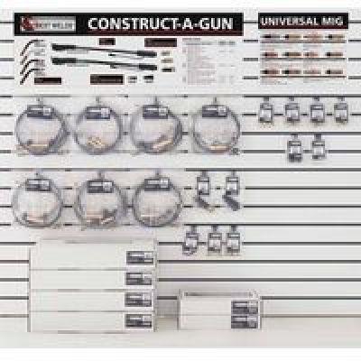 Construct-A-Gun Display with Universal Diffusers - AllianceSupply.com