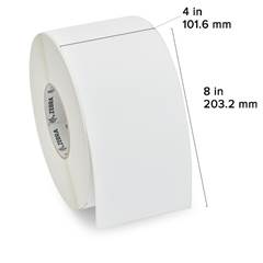 Zebra DT Label, Paper (4" x 6") (3" Core) - The Office Group