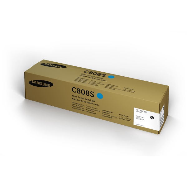 Samsung CLT-C808S Cyan Toner Cartridge (20,000 Yield) - Perfect Output ...
